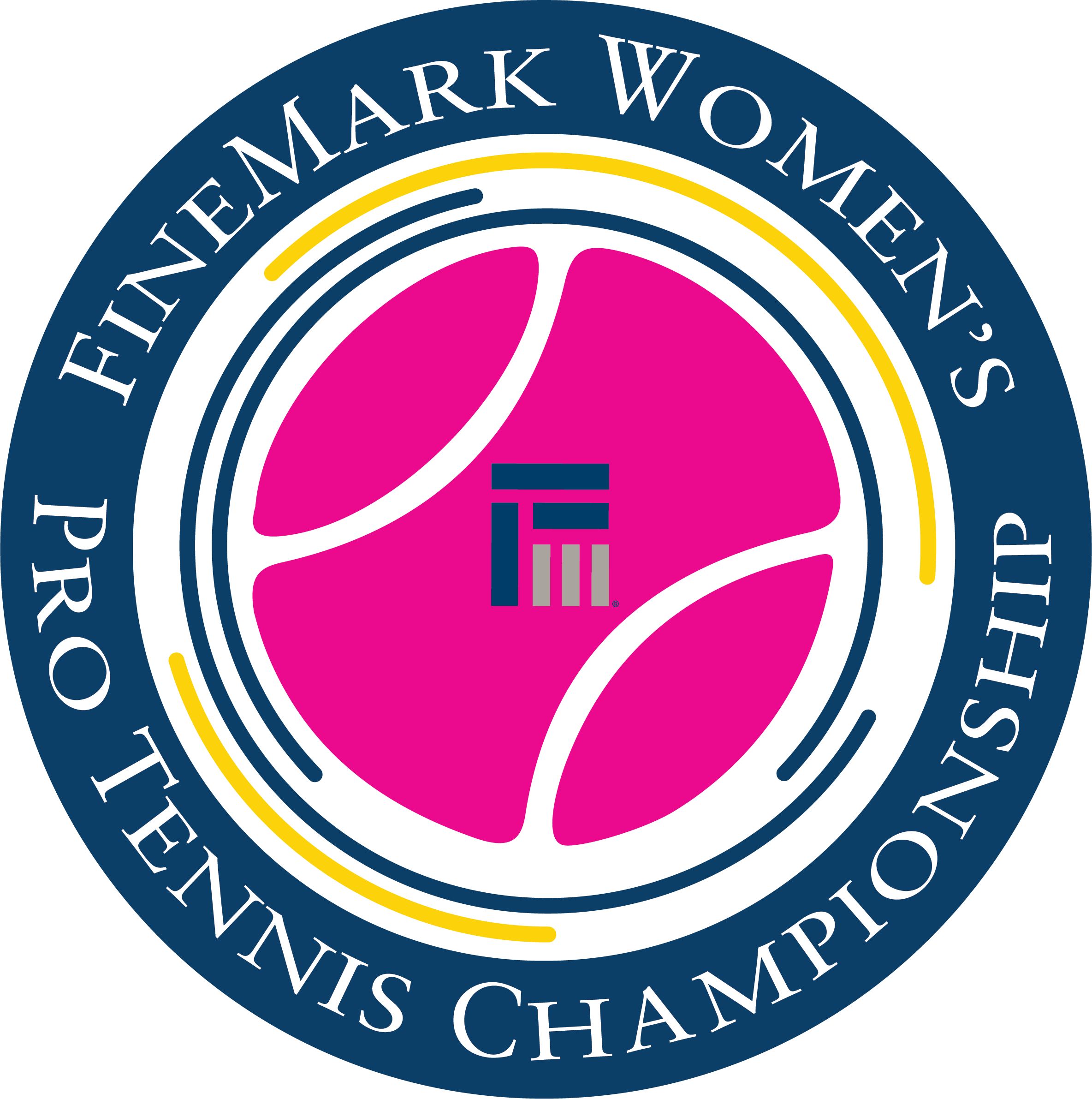 2024 FineMark Tournament Logo – FineMark Women's Pro Tennis Championship